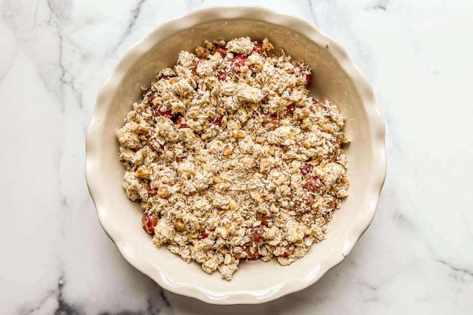 Sour Cherry Crisp - This Healthy Table