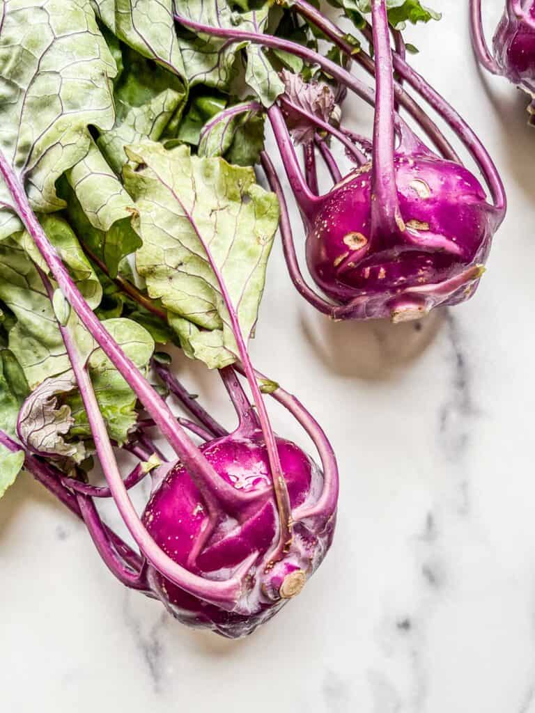 How to Cut Kohlrabi - This Healthy Table