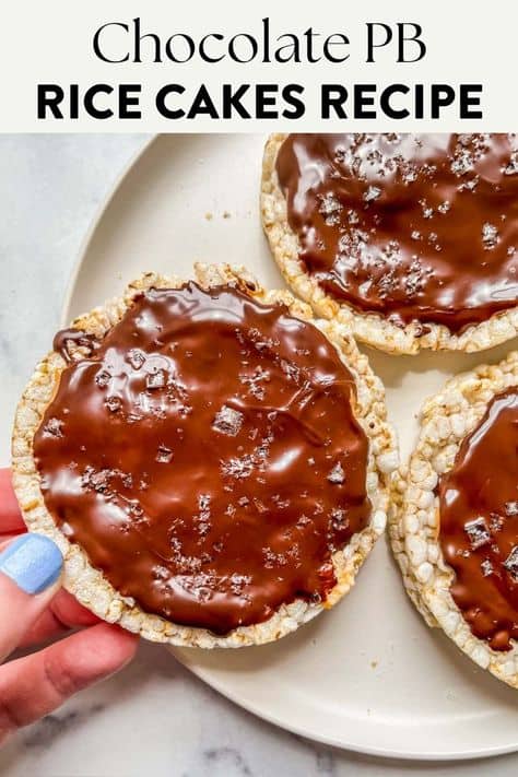 Peanut Butter Cup Rice Cake - This Healthy Table