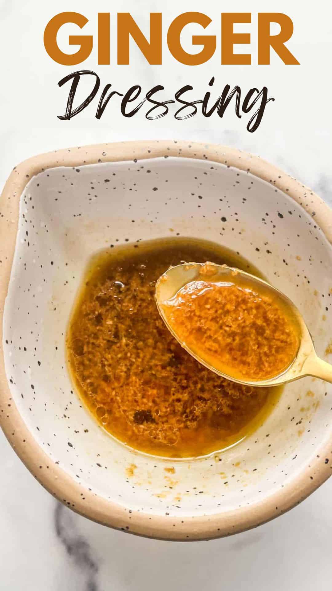 Ginger Dressing - This Healthy Table