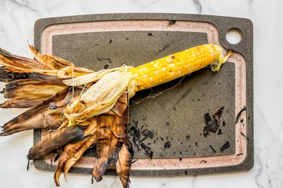 Grilled Corn in the Husk - This Healthy Table