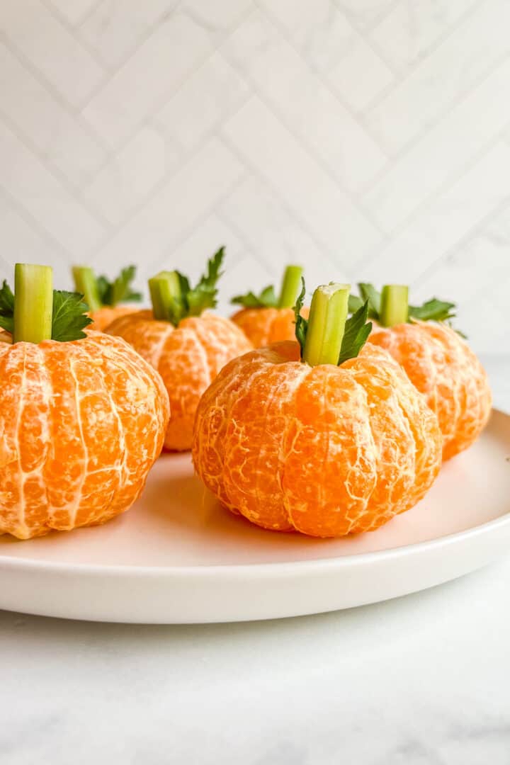 Mandarin Orange "Pumpkins" - This Healthy Table