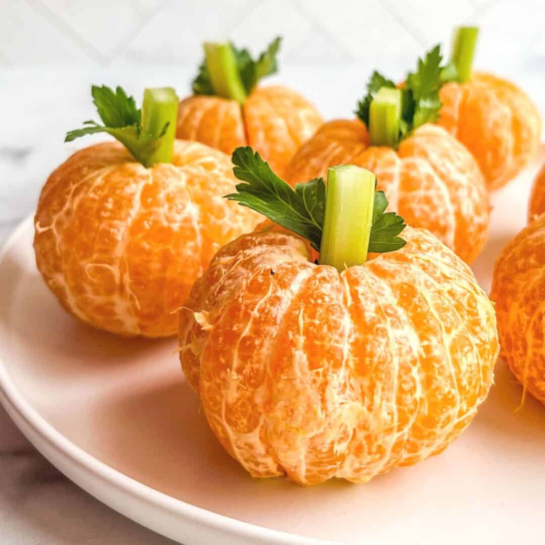 Mandarin Orange "Pumpkins" - This Healthy Table