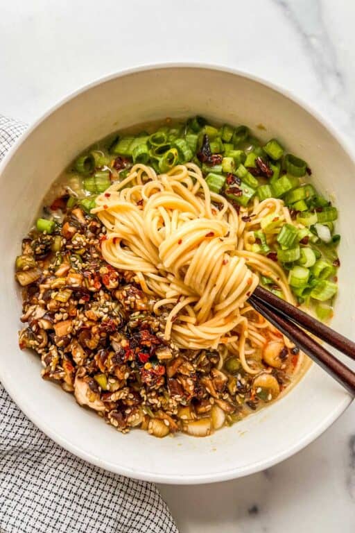 Tahini Miso Ramen - This Healthy Table