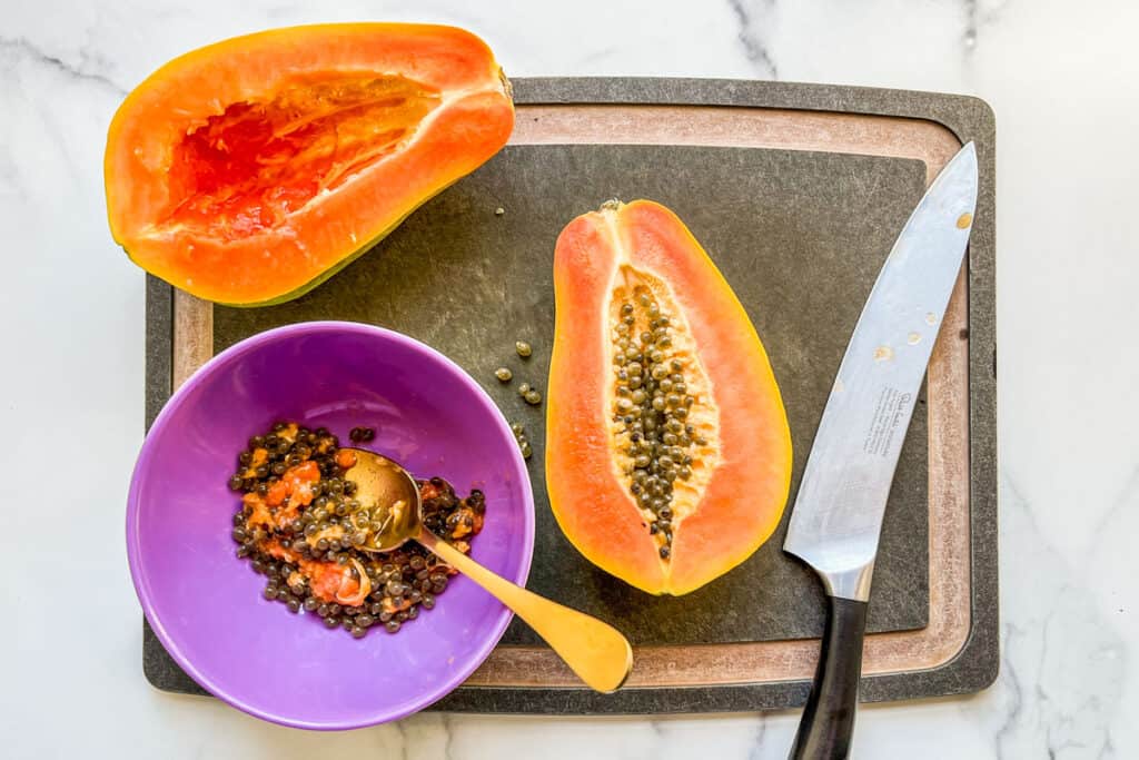 Papaya Yogurt Bowl - This Healthy Table