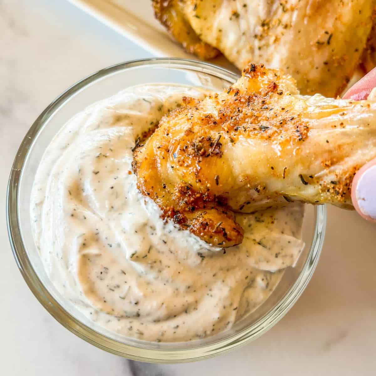 Chicken Wing Dipping Sauce - This Healthy Table