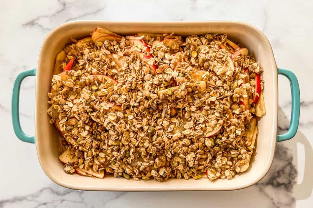 Healthy Apple Crumble - This Healthy Table