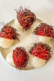 How to Eat Rambutan Fruit - This Healthy Table