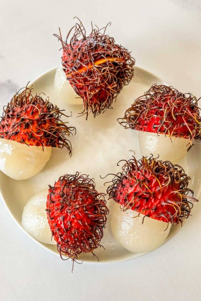 How to Eat Rambutan Fruit - This Healthy Table