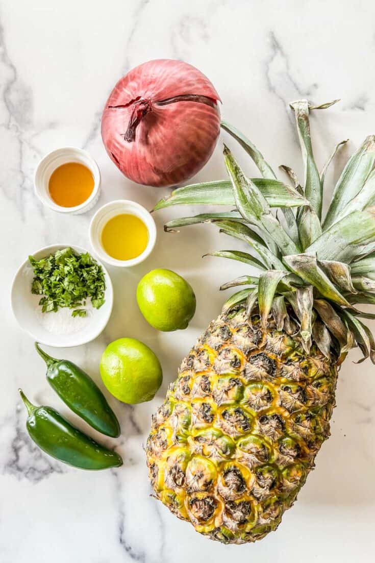 Grilled Pineapple Salsa - This Healthy Table
