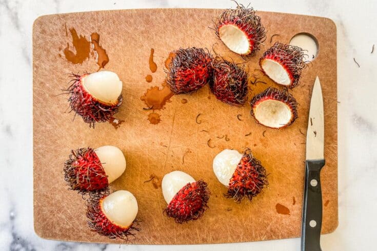 How to Eat Rambutan Fruit - This Healthy Table