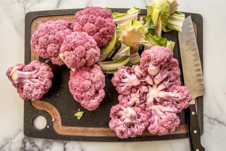 Roasted Purple Cauliflower - This Healthy Table