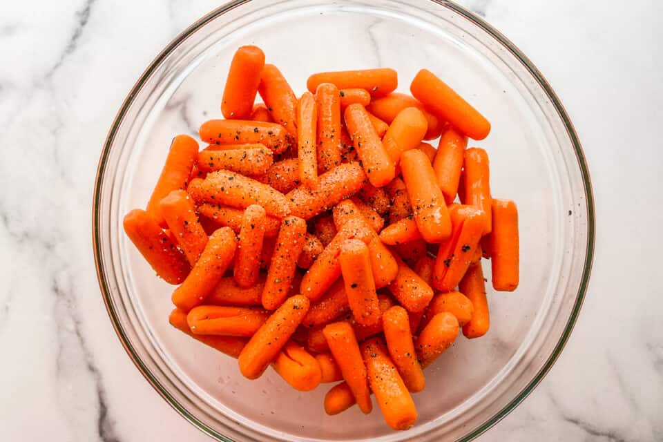 Honey Roasted Baby Carrots - This Healthy Table