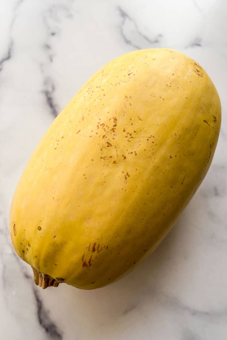 How to Roast a Spaghetti Squash Whole - This Healthy Table