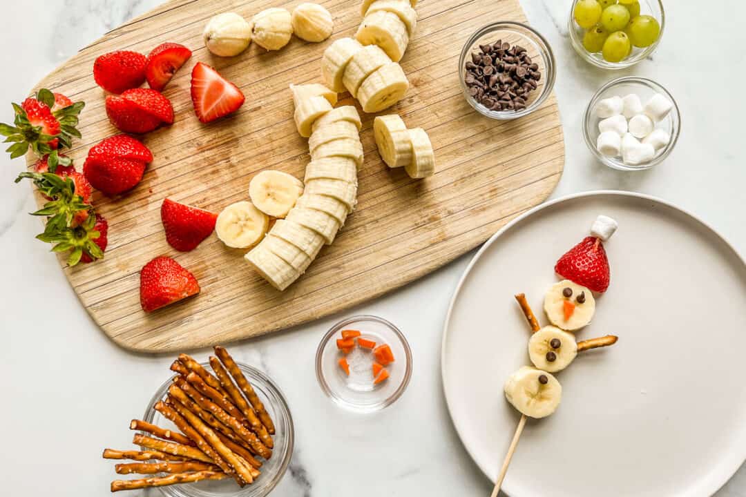 Banana Snowmen Recipe - This Healthy Table