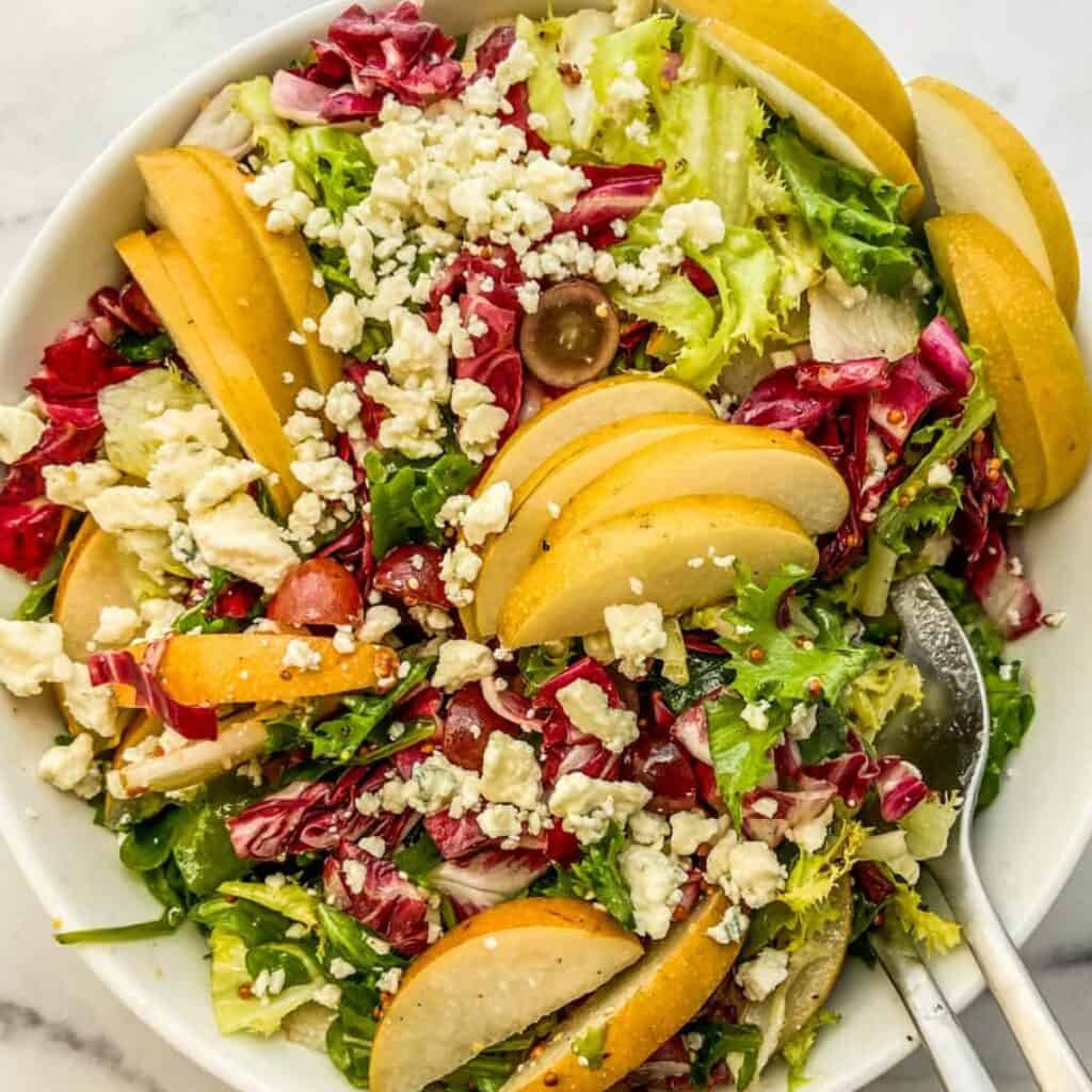 Asian Pear Salad Recipe - This Healthy Table