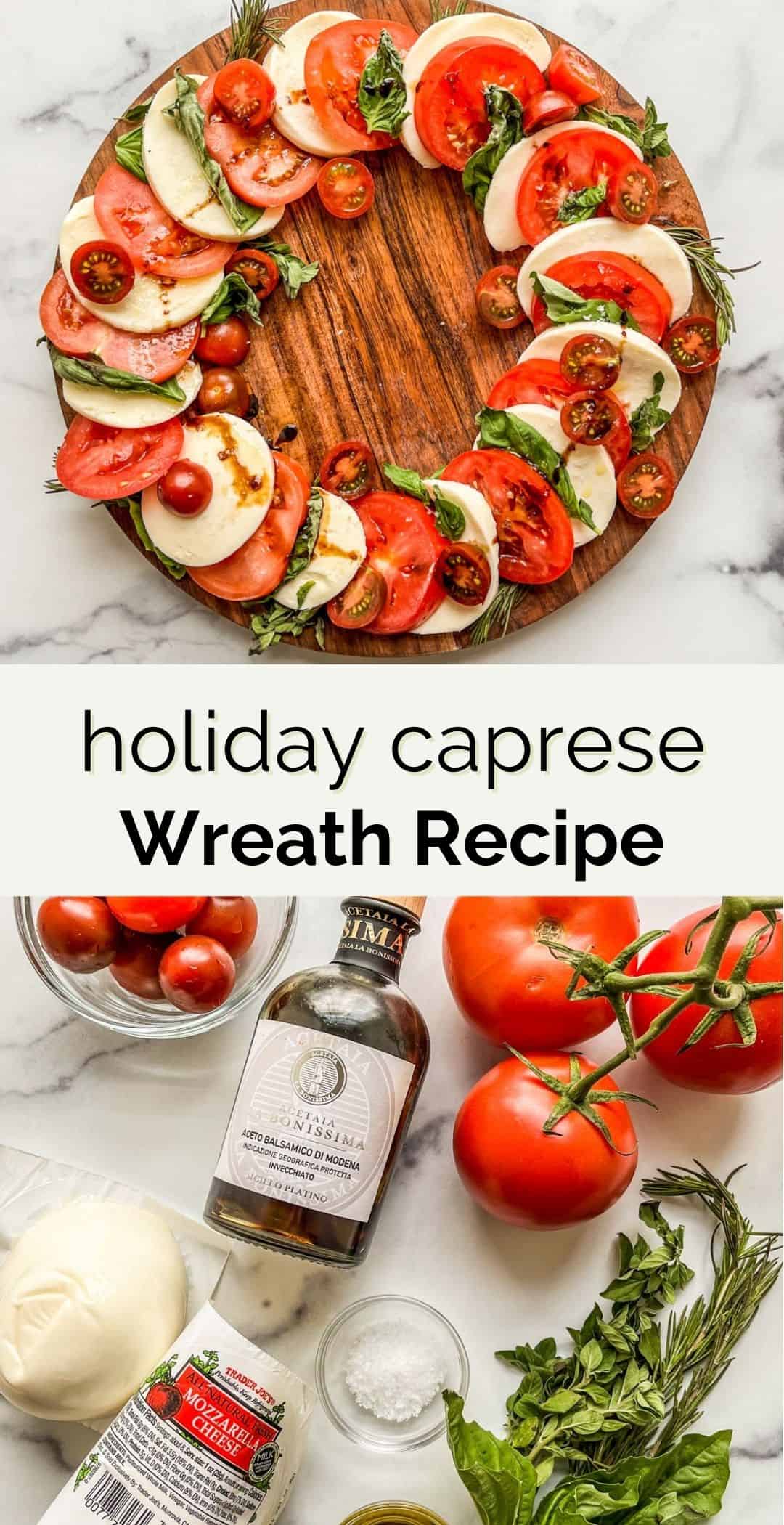 Caprese Wreath - This Healthy Table