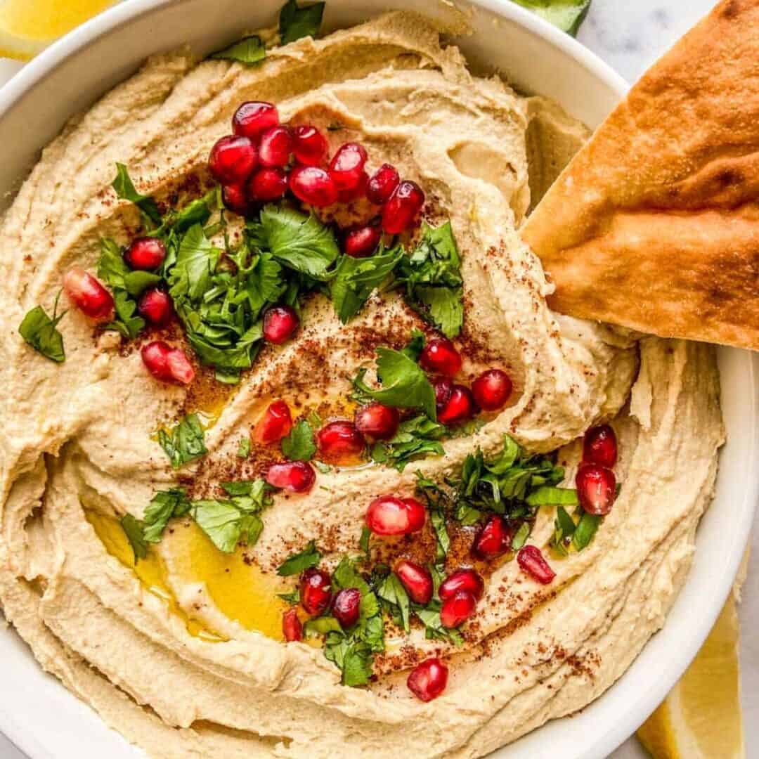 The Creamiest Hummus Recipe - This Healthy Table