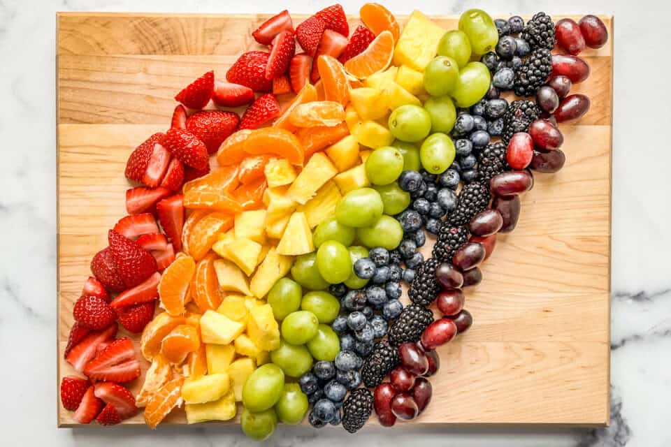 Rainbow Fruit Board - This Healthy Table