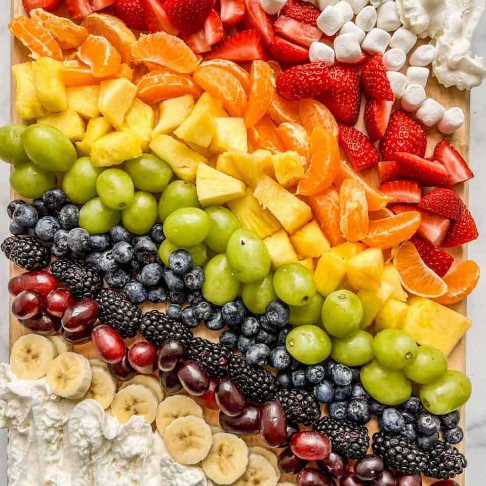 Rainbow Fruit Board - This Healthy Table