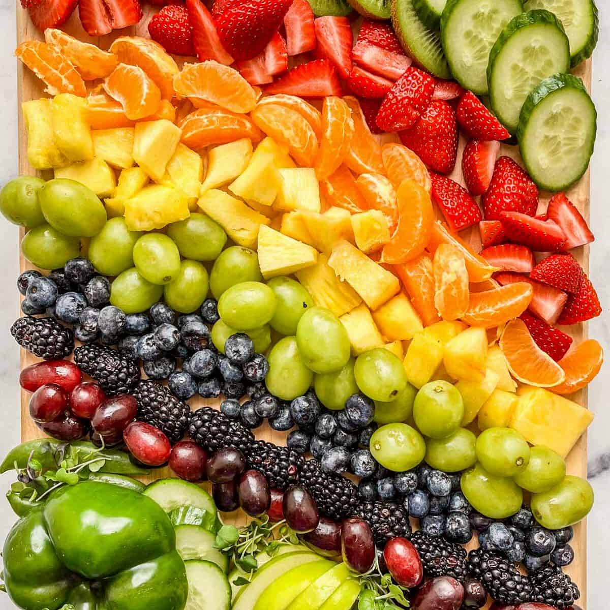 St. Patrick's Day Snack Board - This Healthy Table