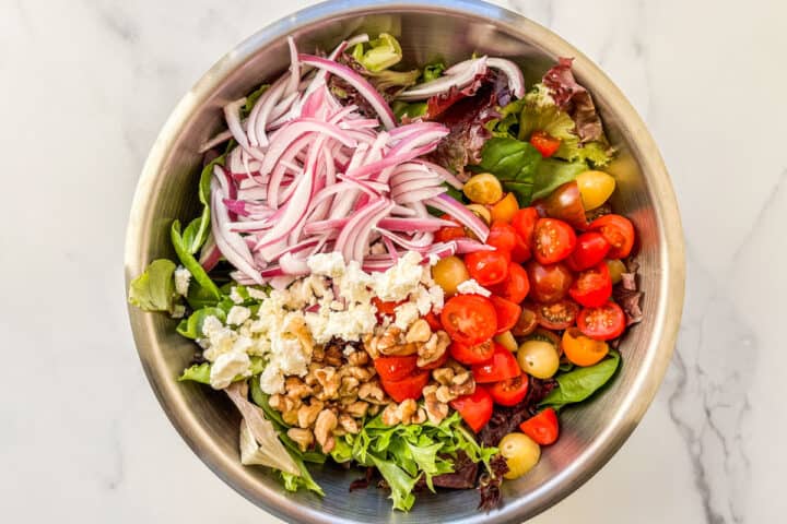 Spring Mix Salad - This Healthy Table