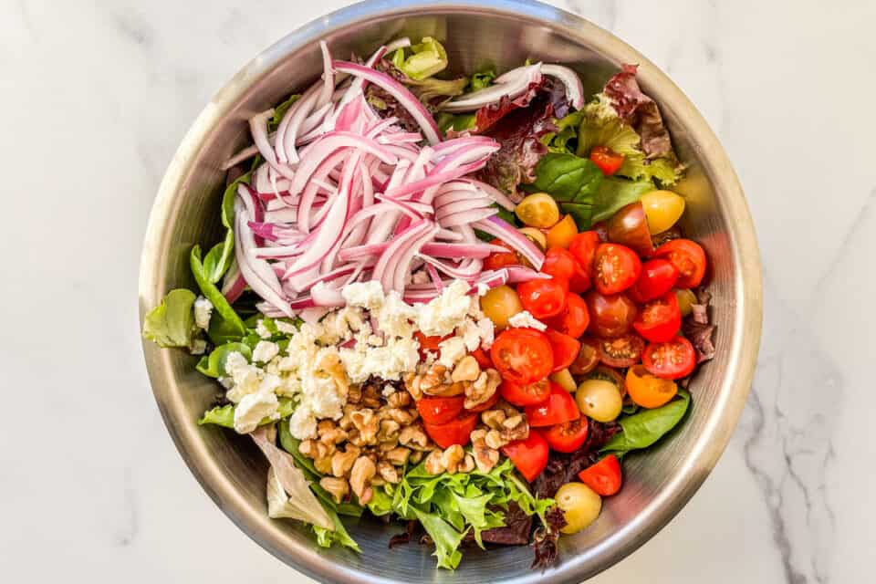 Spring Mix Salad - This Healthy Table