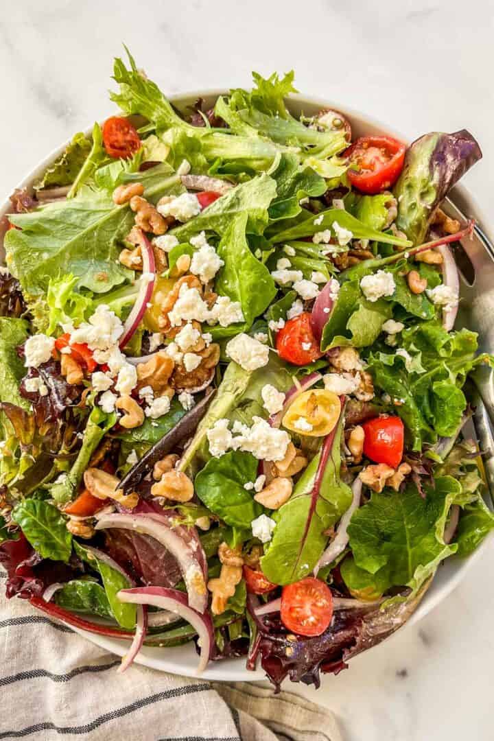Spring Mix Salad - This Healthy Table