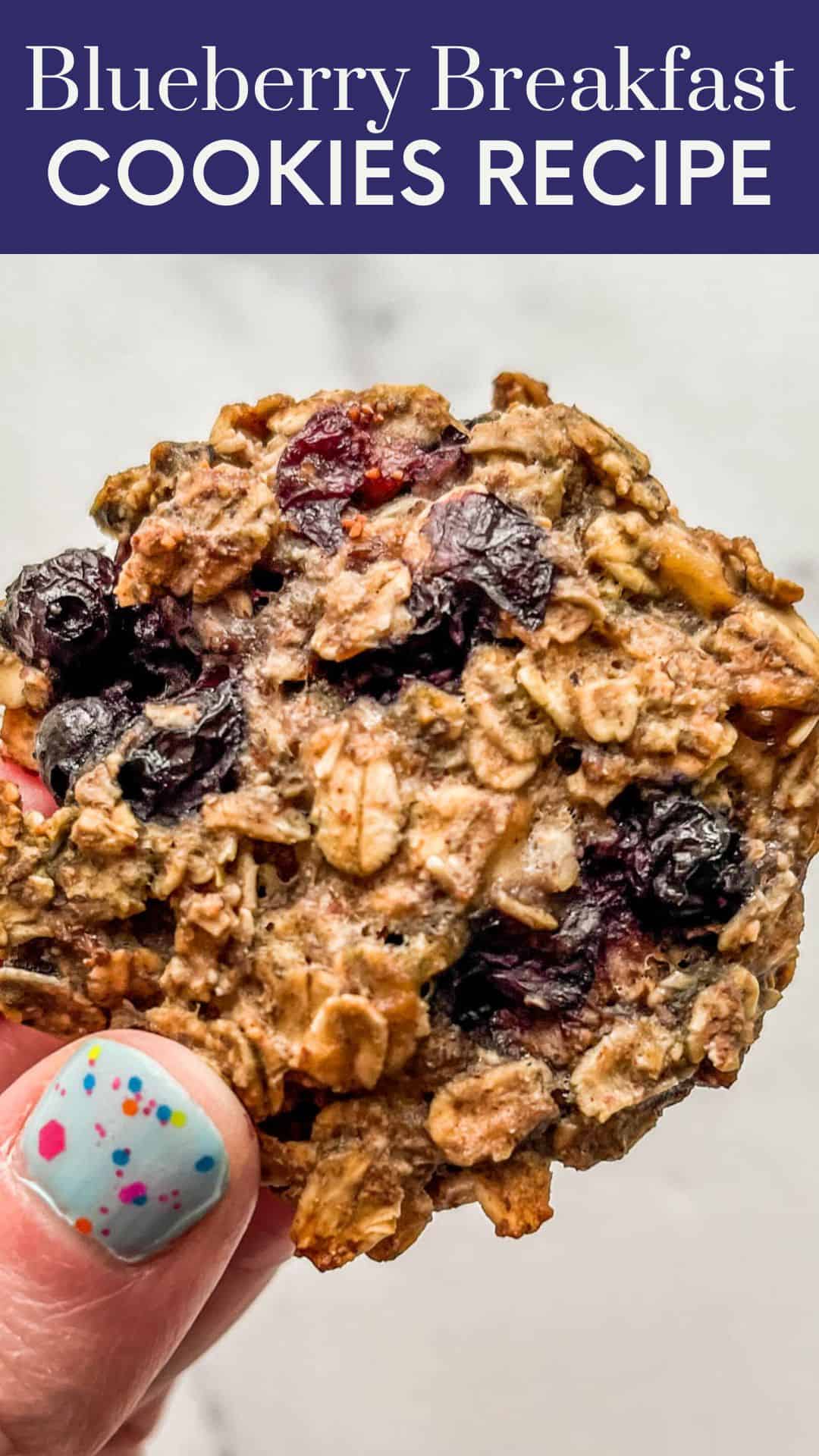 Blueberry Breakfast Cookies - This Healthy Table