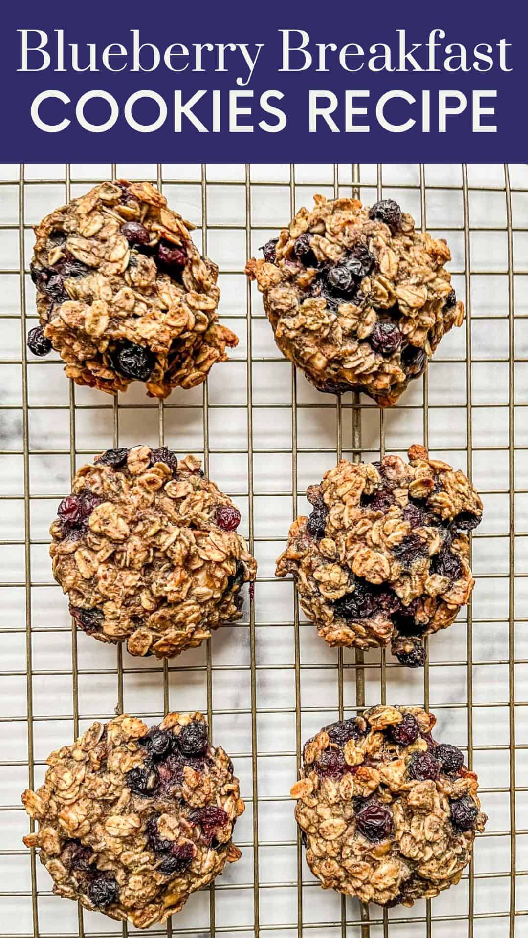 Blueberry Breakfast Cookies - This Healthy Table