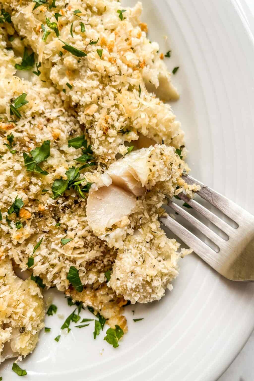 Crispy Baked Alaskan Pollock Recipe - This Healthy Table