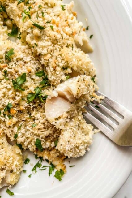 Crispy Baked Alaskan Pollock Recipe - This Healthy Table