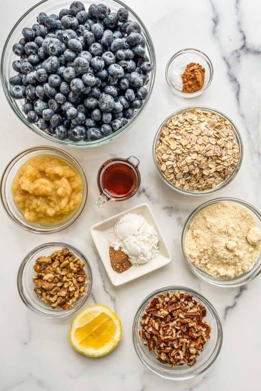 Healthy Blueberry Crisp - This Healthy Table