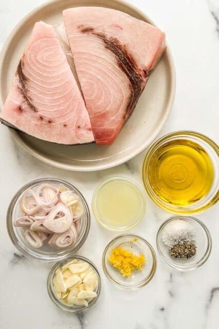 Lemon Baked Swordfish Recipe - This Healthy Table