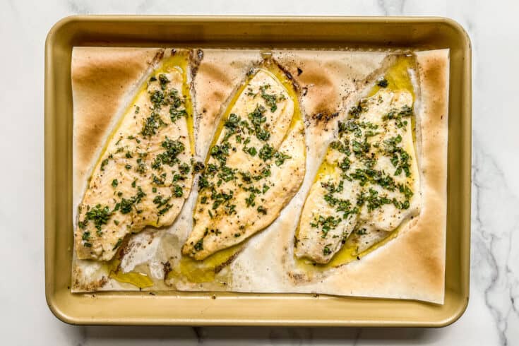 Lemon Garlic Sole Recipe - This Healthy Table