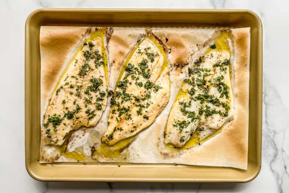 Lemon Garlic Sole Recipe - This Healthy Table