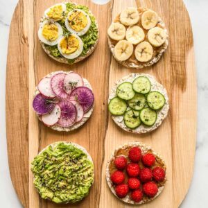 Healthy Rice Cake Snack Ideas - This Healthy Table