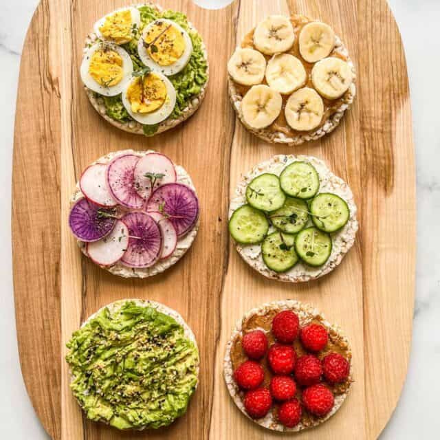 Healthy Rice Cake Snack Ideas - This Healthy Table