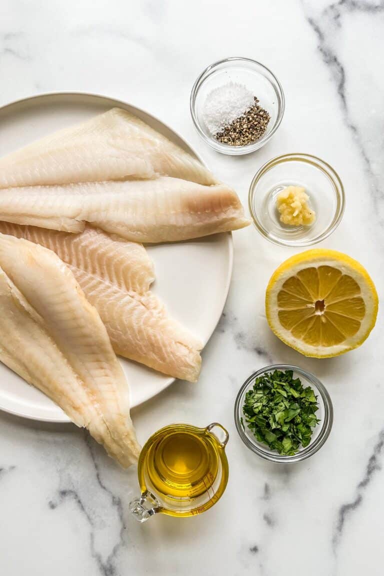 Lemon Garlic Sole Recipe - This Healthy Table