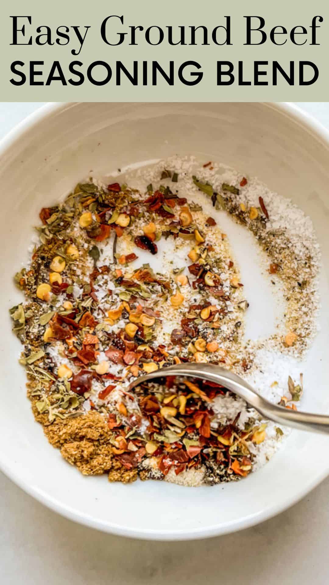 Ground Beef Seasoning - This Healthy Table