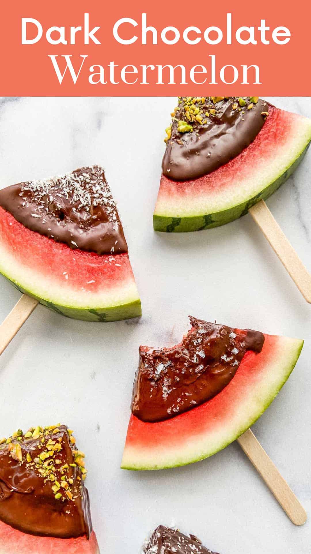 Dark Chocolate Watermelon Recipe - This Healthy Table