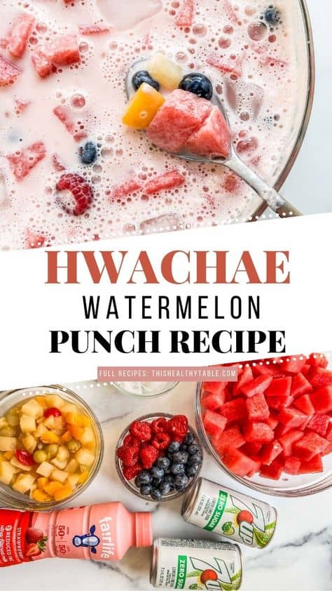 Hwachae Recipe - This Healthy Table