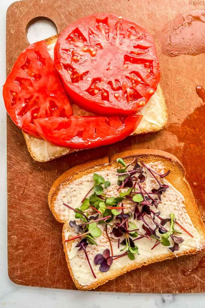 Tomato Sandwich - This Healthy Table