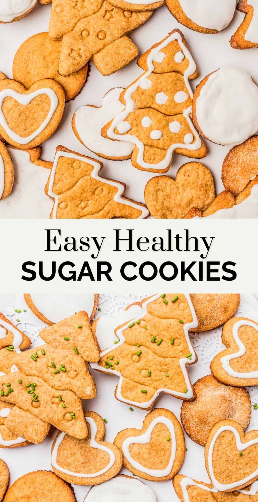 Healthy Sugar Cookies - This Healthy Table