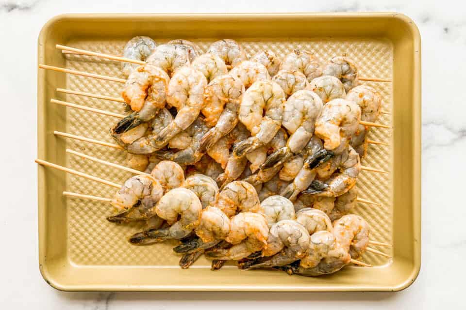 Lemon Herb Grilled Shrimp - This Healthy Table