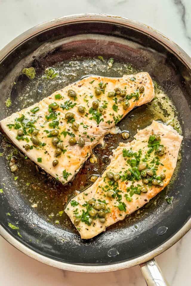 Pan Seared Swordfish Steak - This Healthy Table