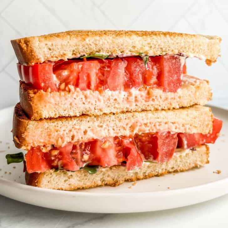 Tomato Sandwich - This Healthy Table