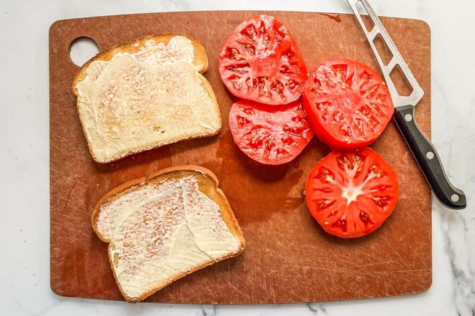 Tomato Sandwich - This Healthy Table