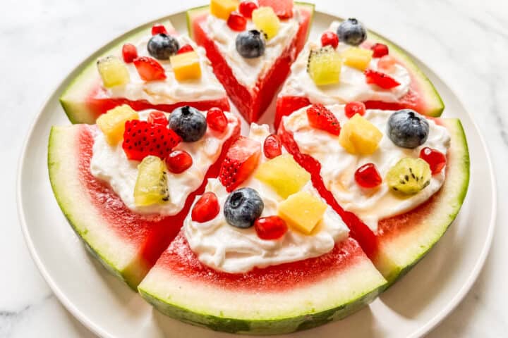 Watermelon Pizza - This Healthy Table