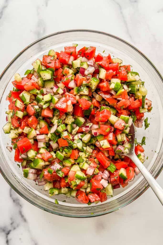 Arabic Salad Recipe - This Healthy Table